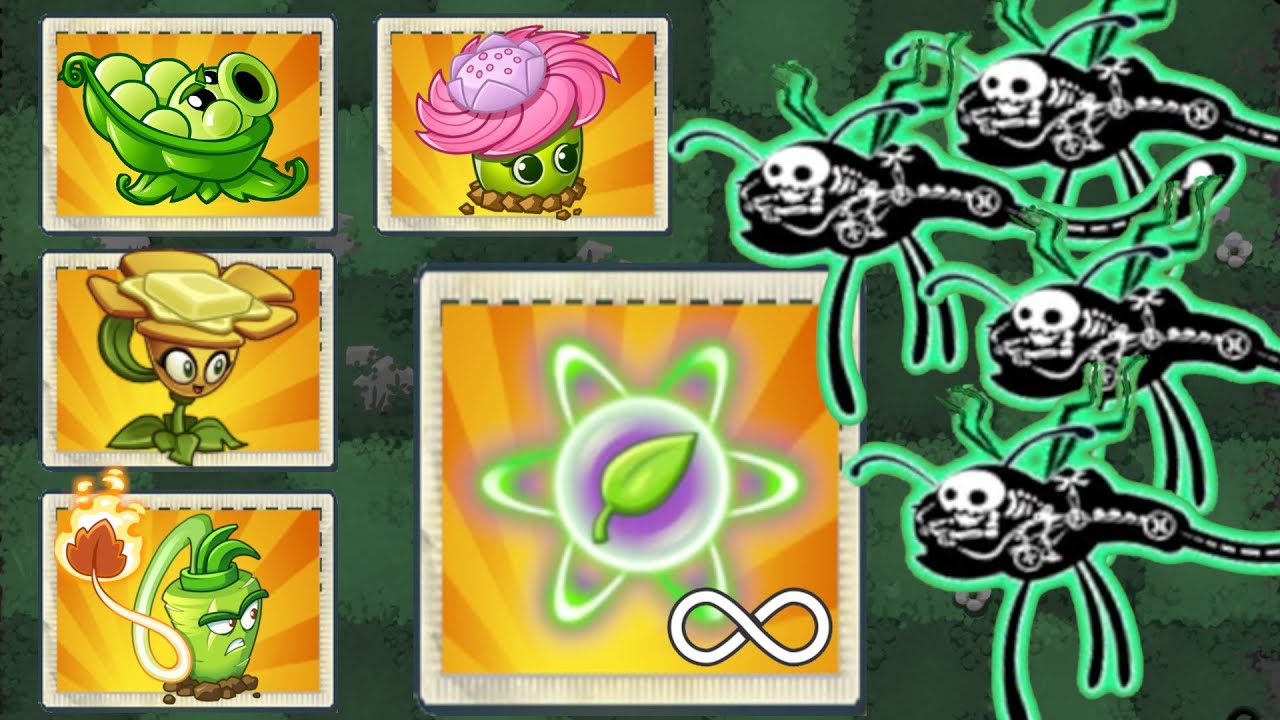 PvZ 2 – All Plants Infinite Power Up vs 200 Barrel Zombies | @verammod ...