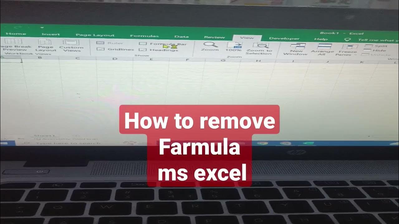 Computer Shortvideo Viral Shots Excel Remove Farmula Youtube