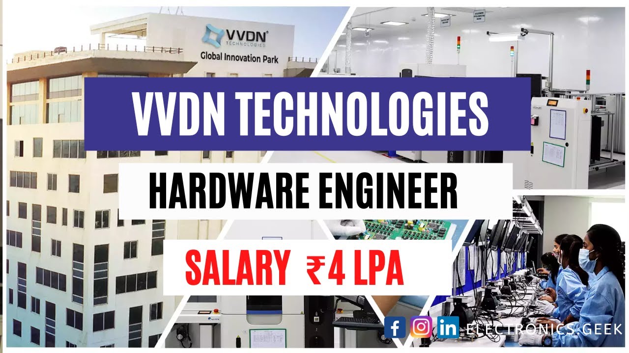 VVDN Technologies Off-Campus 2022 | Various Roles | Virtual Drive ...