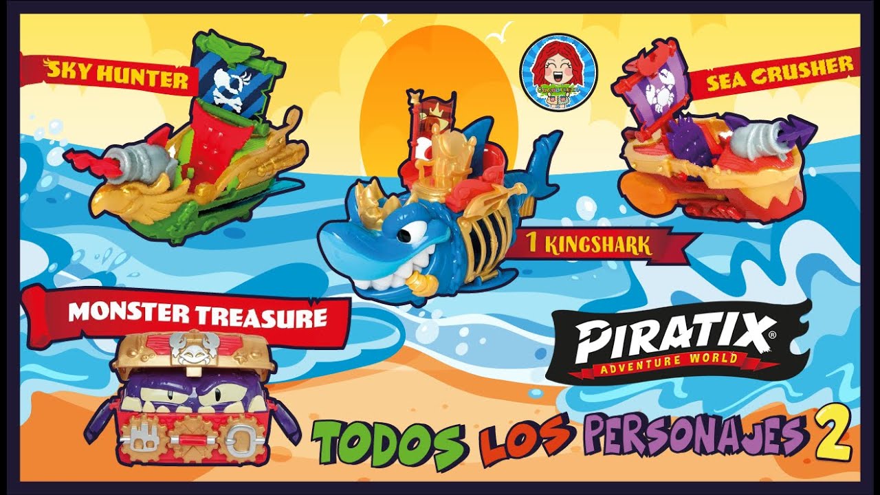 PIRATIX ☠️🏴 Todos los packs y personajes de la Serie de DIBUJOS para ...