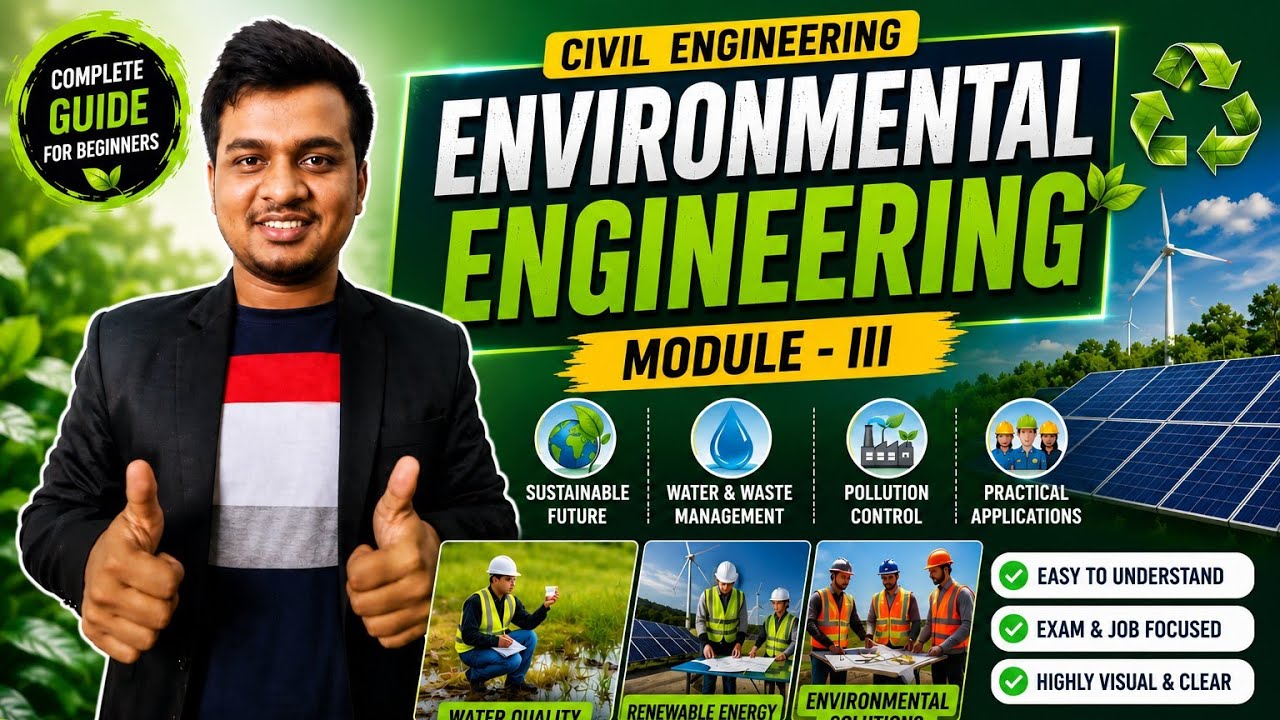 Environmental Engineering Module - lll #environmentalengineering - YouTube