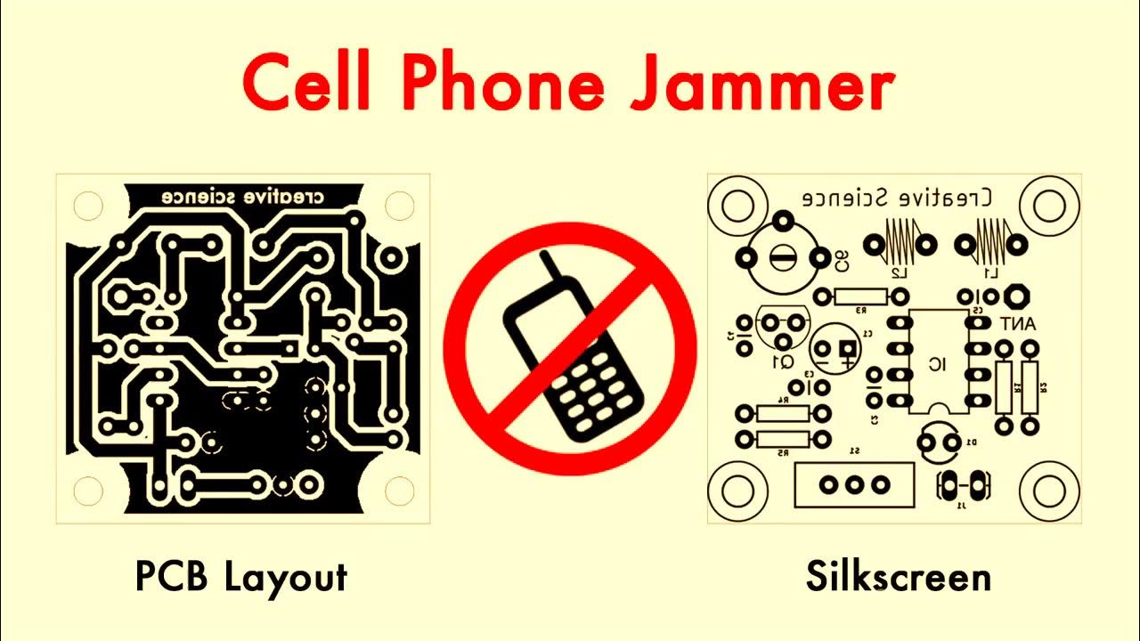 how to make own Cell Phone Signal Jammer Using NE555 Timer HD - YouTube