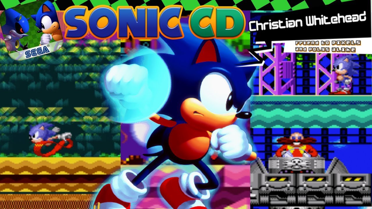 Sonic CD 4K : Collision Chaos Christian Whitehead Remake - YouTube