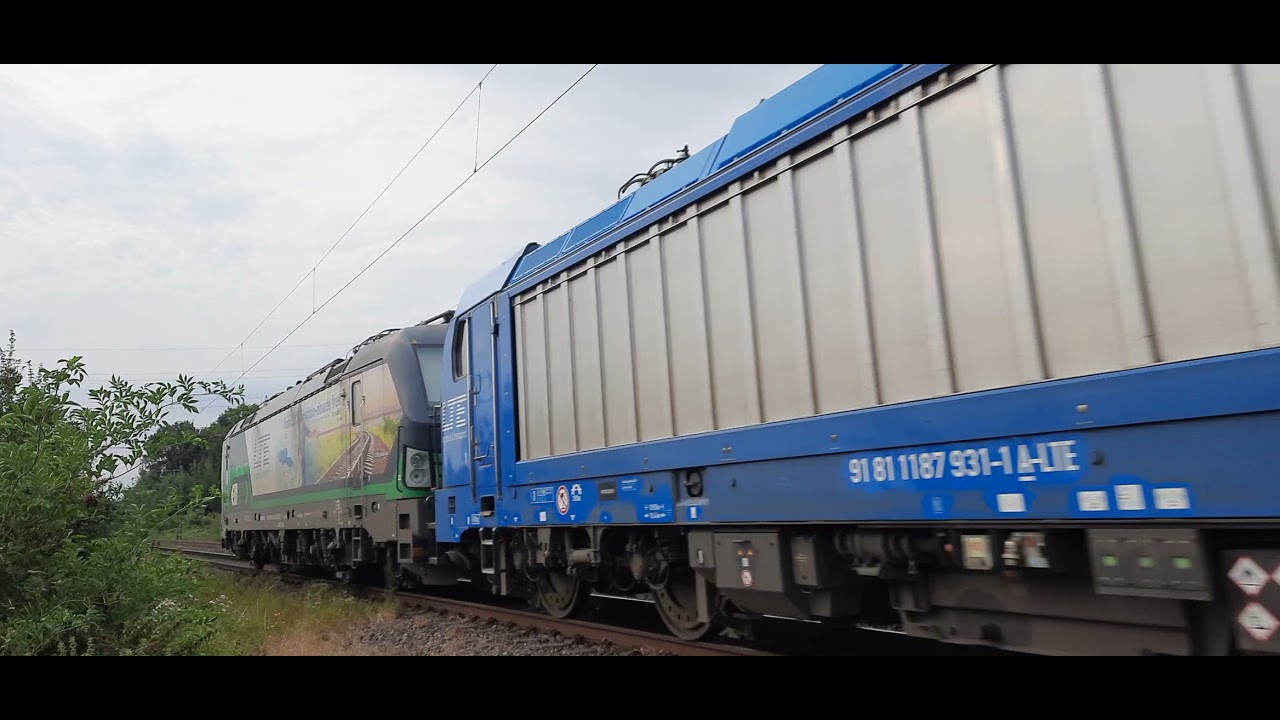 BR 187 931-1 von LTE mit BR 193 Vectron - YouTube