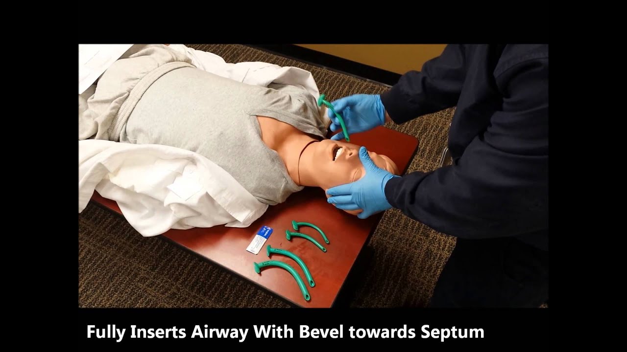 Nasal Airway Insertion - YouTube