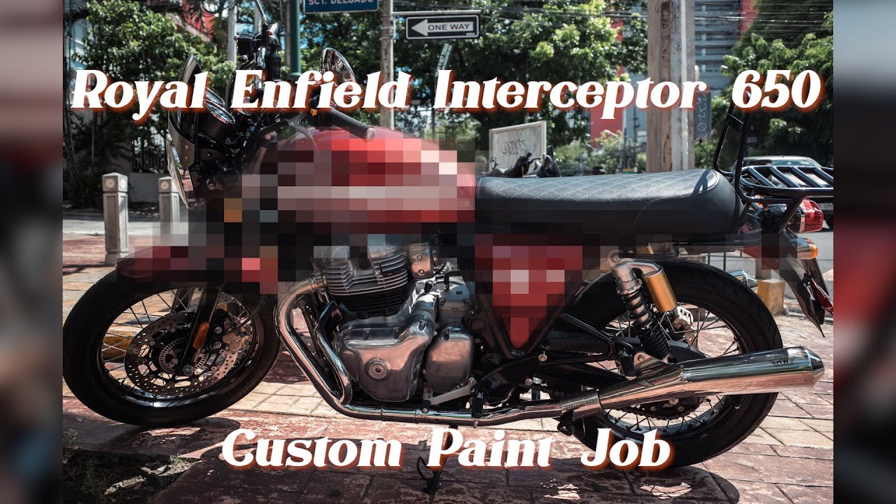 Moto-Photo: Royal Enfield Interceptor 650 Paint Job (with English subs ...