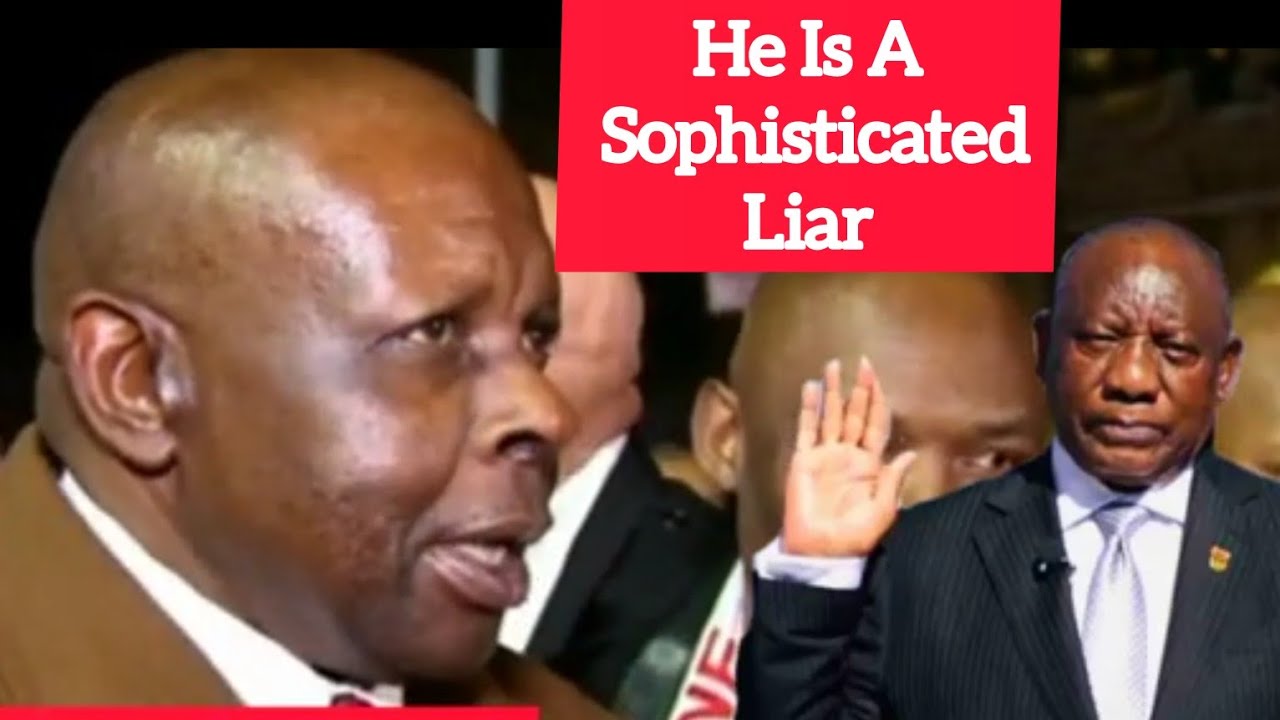 MK Party Leader Says President Cyril Ramaphosa Is A Sophisticated Liar ...
