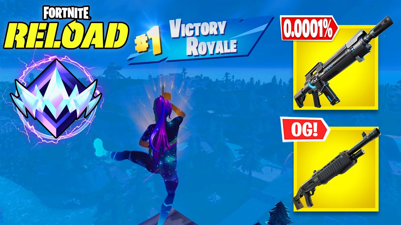 Fortnite Reload | Overclocked Pulse Rifle | High Kill Solo Ranked ...