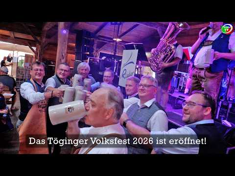 Das Töginger Volksfest 2026 ist eröffnet