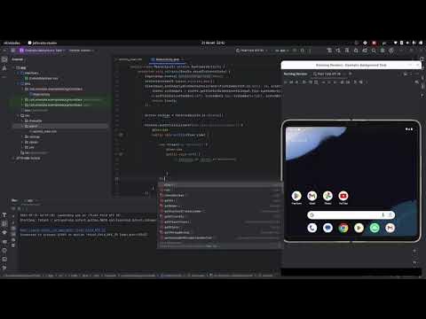 Exemplo Implementação Background Task - Android - YouTube