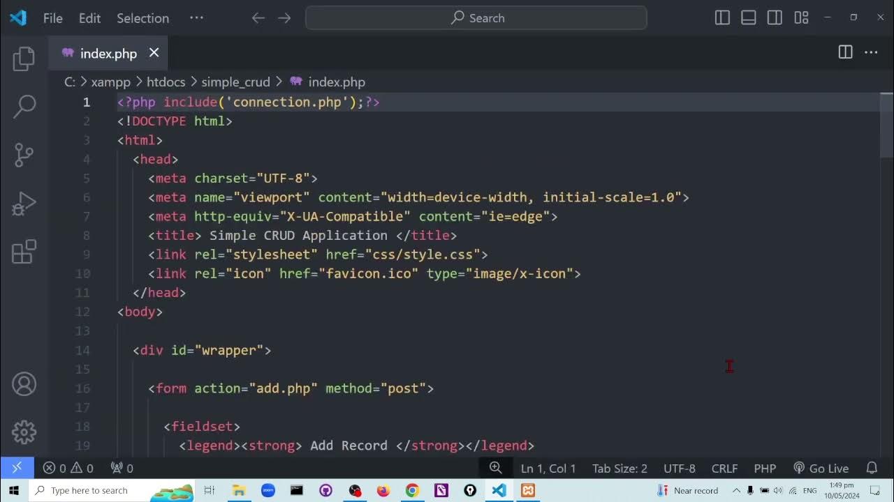 08. Backend Basics (PHP) - Part 01 - YouTube