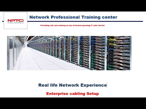 Enterprise Cabling Setup Part 2- Class Discussion - YouTube