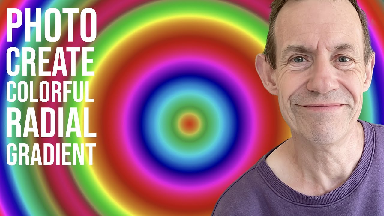 Affinity Photo : Radial Gradient Color Creation How To Tutorial - YouTube