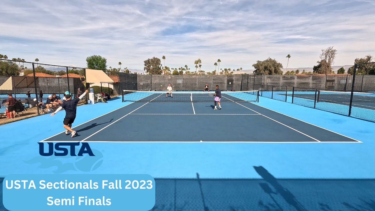 USTA 4.0 Doubles Sectionals Fall 2023 Semifinals 1/28/24 - YouTube