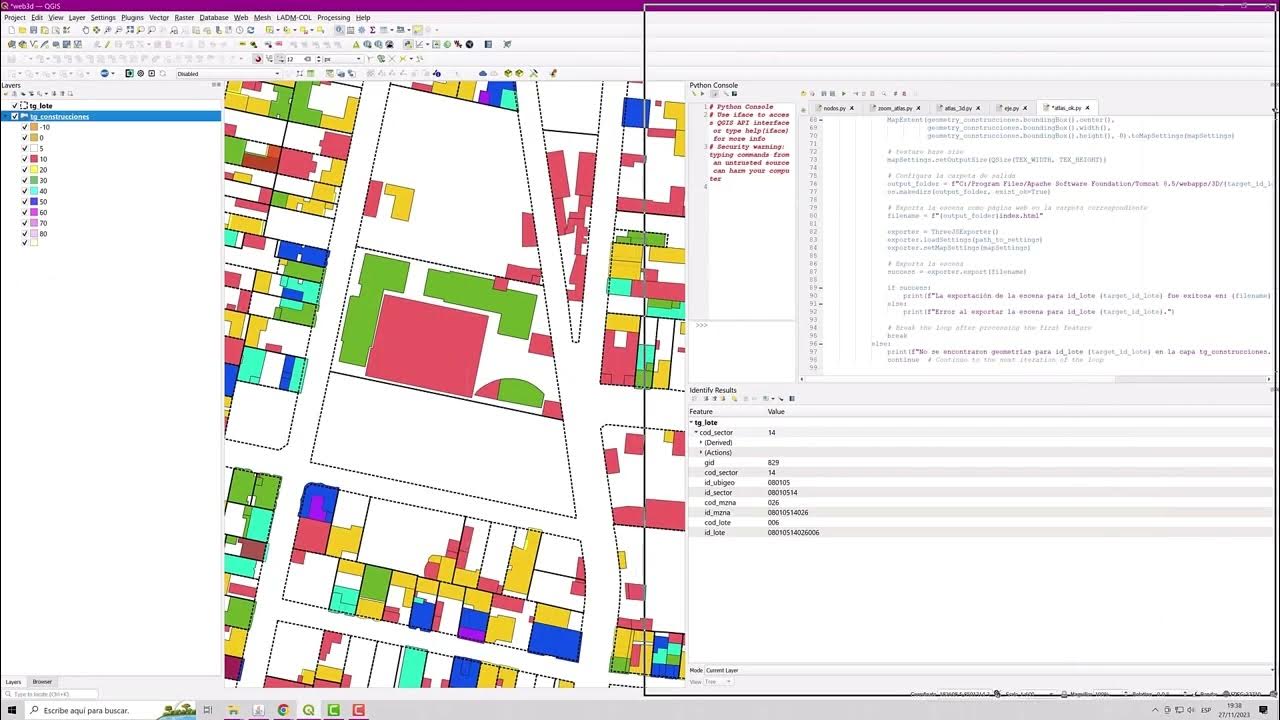 Atlas 3D con pyqgis + Qgis2threejs - YouTube