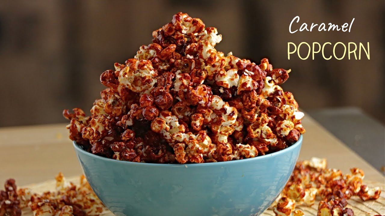 Caramel Popcorn|Multiplex Style Popcorn| కేరమెల్ పాప్కార్న్|మల్టీప్లేక్స్ ల్లో 400 అమ్మే ...