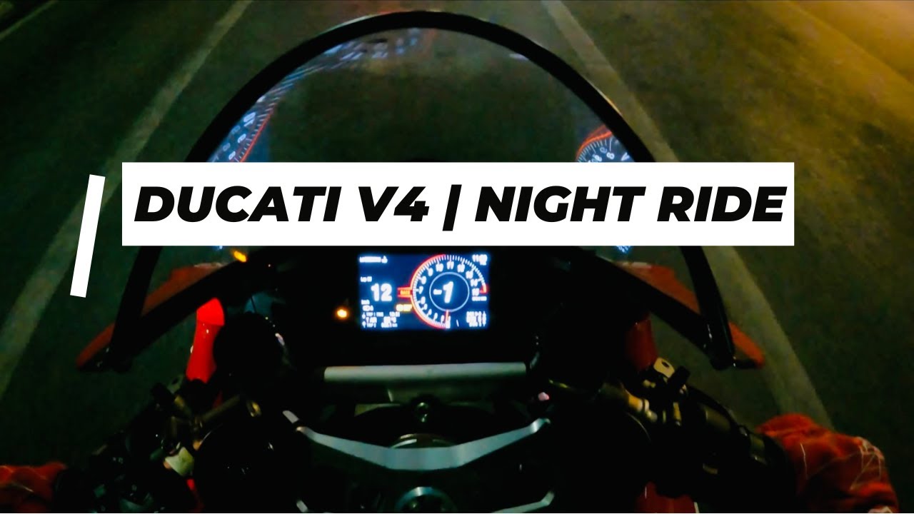 DUCATI V4 | NIGHT RIDE | 4K - YouTube