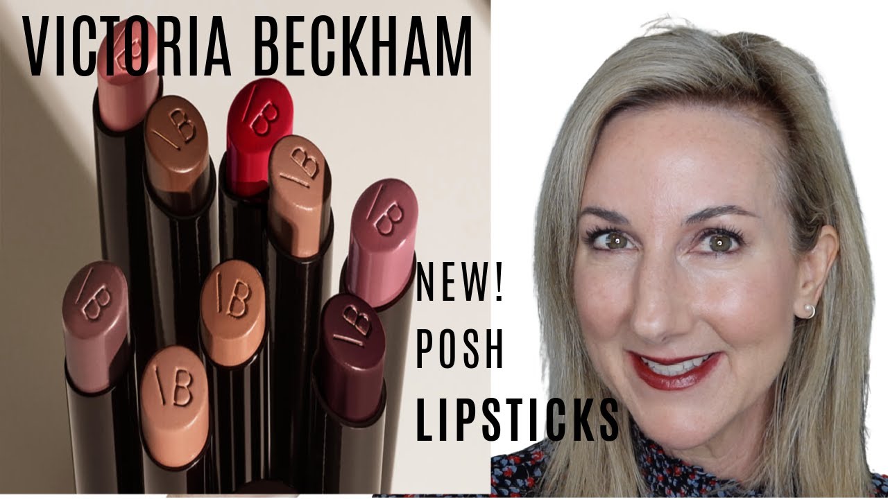 NEW! VICTORIA BECKHAM BEAUTY | POSH LIPSTICKS | POSE, PLAY, SWAY! - YouTube