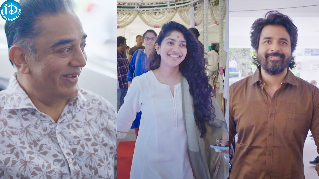 Sivakarthikeyan- Sai pallavi- Rajkamal films’ Sk21 Opening ceremony ...