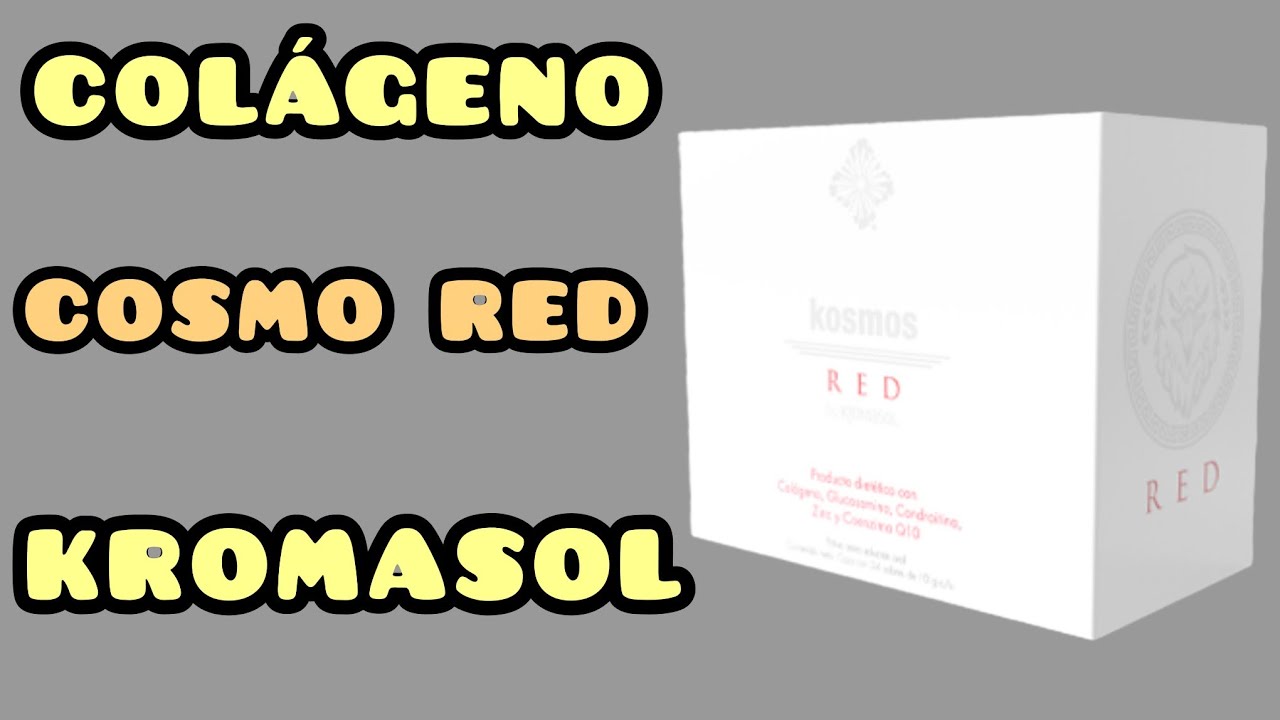 Kosmos Red kromasol Contiene Condroitina, y Glucosamina zin, Coenzima ...