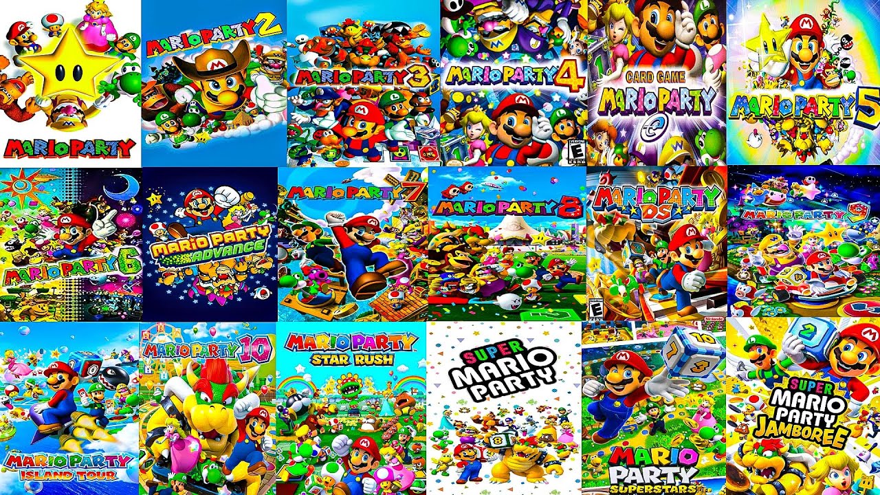 The Evolution of SUPER MARIO PARTY Games (1998-2025) - YouTube