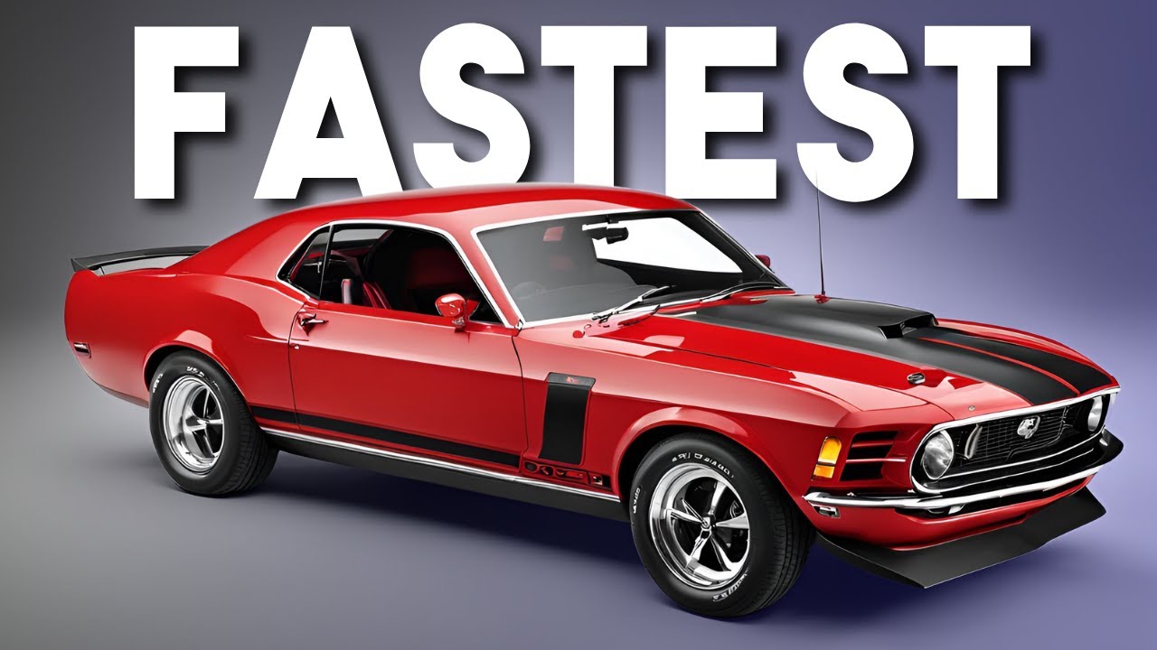10 Fastest FORD Muscle Cars in Company HISTORY! - YouTube