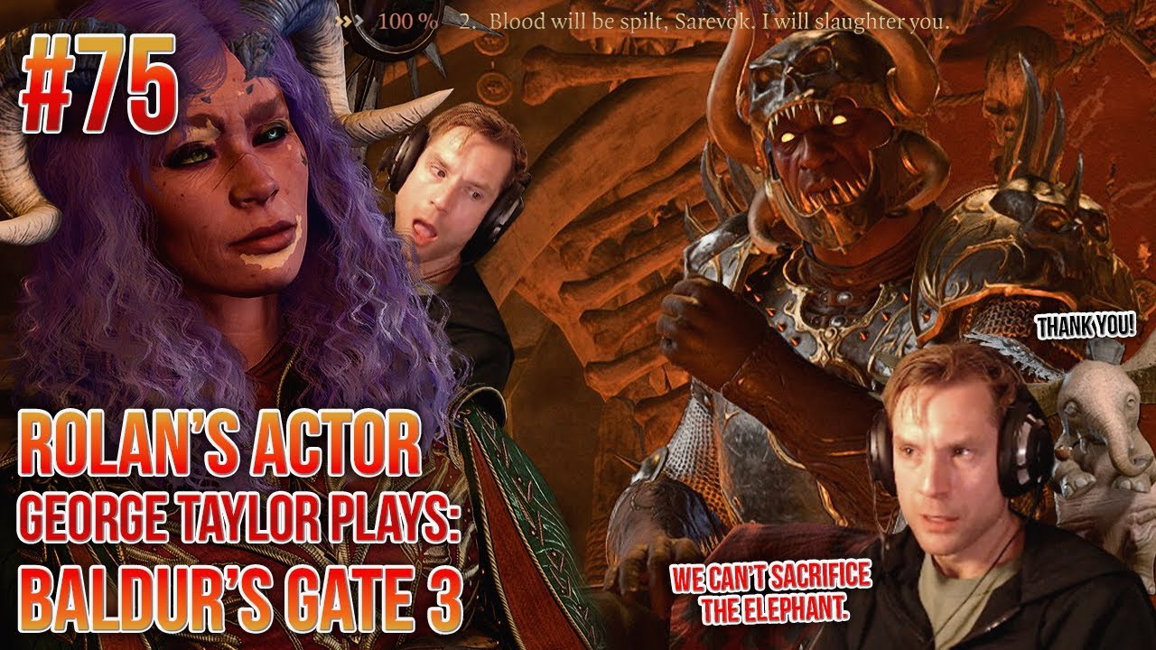 George Taylor plays Baldur's Gate 3! Part - Part 75 - YouTube