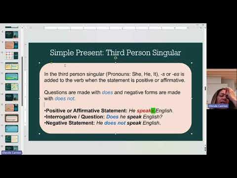 (Cáp.#20) Inglés - Simple Present Tense (El presente simple) - YouTube