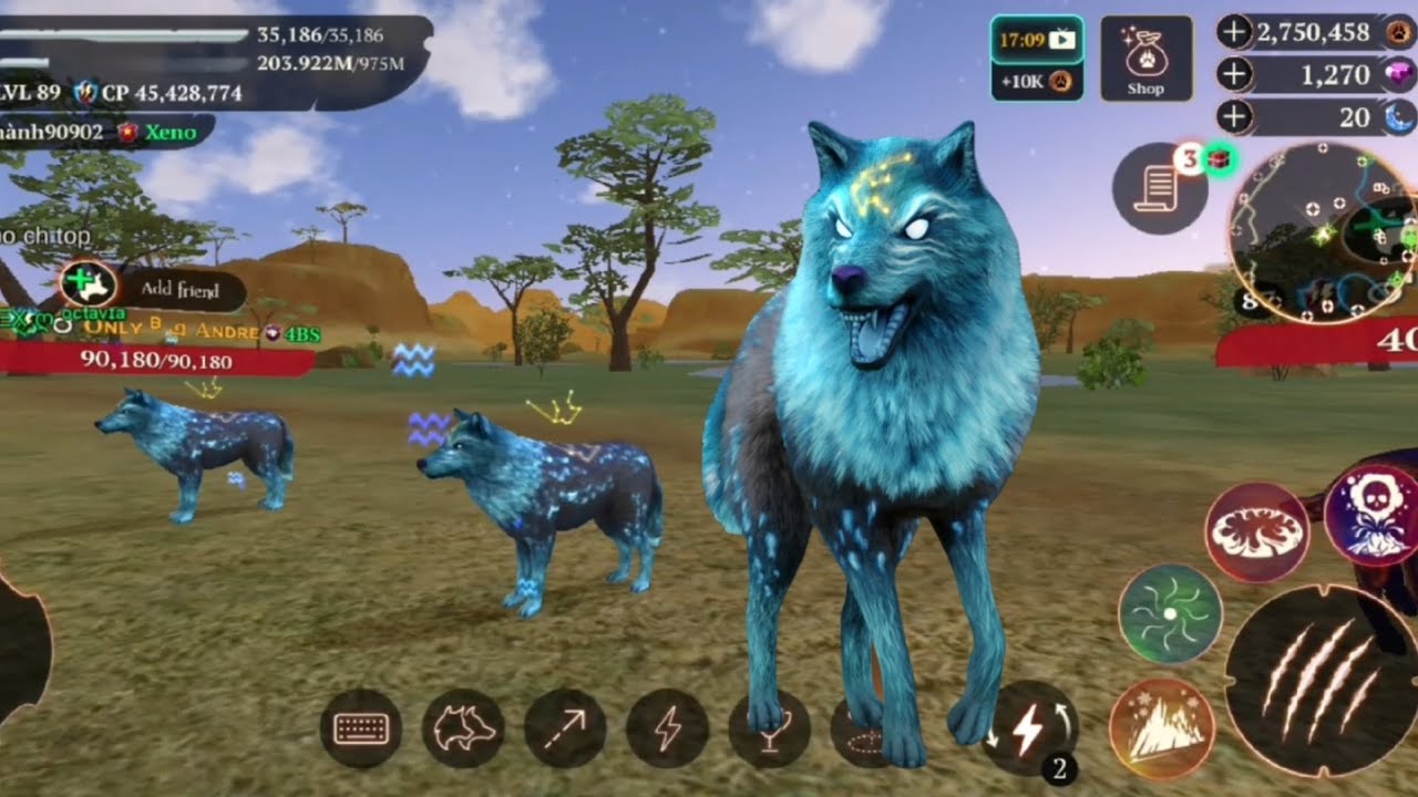 The Wolf Simulator New Skin Zodiac Aquarius - YouTube