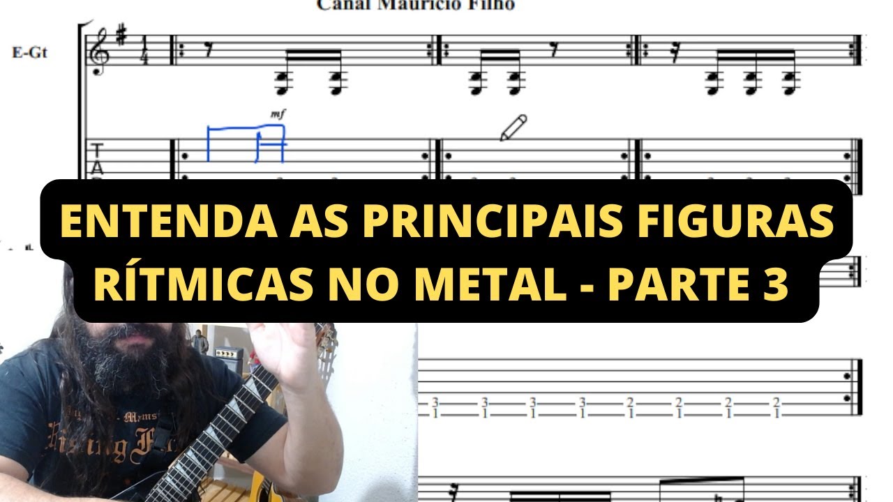 ENTENDA AS PRINCIPAIS FIGURAS RÍTMICAS NO METAL - PARTE 3 - YouTube