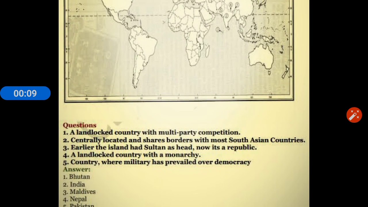 WorldMap k Important Questions|PoliticalScience|Class-12|By simran ...