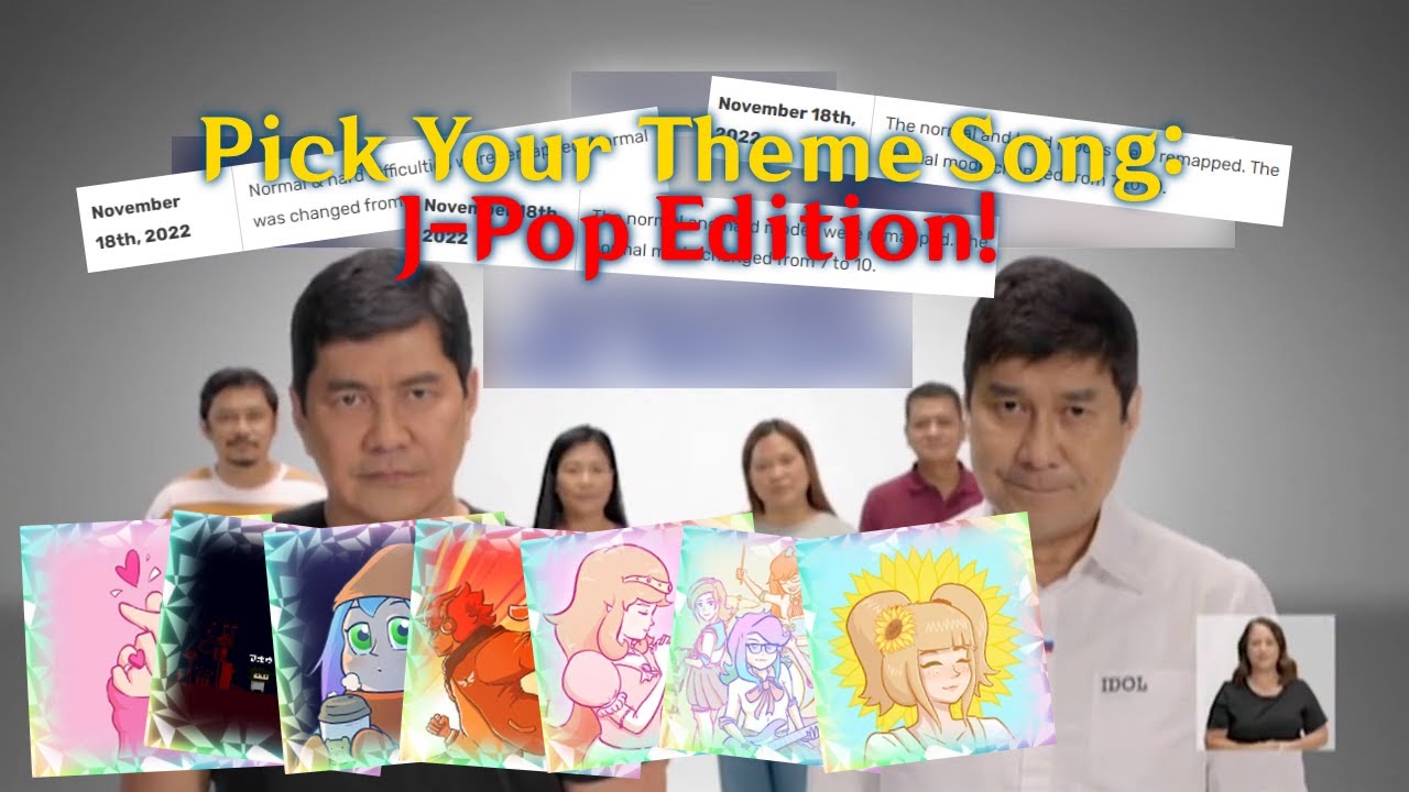 RoBeats - Pick Your Theme Song: J-Pop Editon! in Hard Difficulty! - YouTube