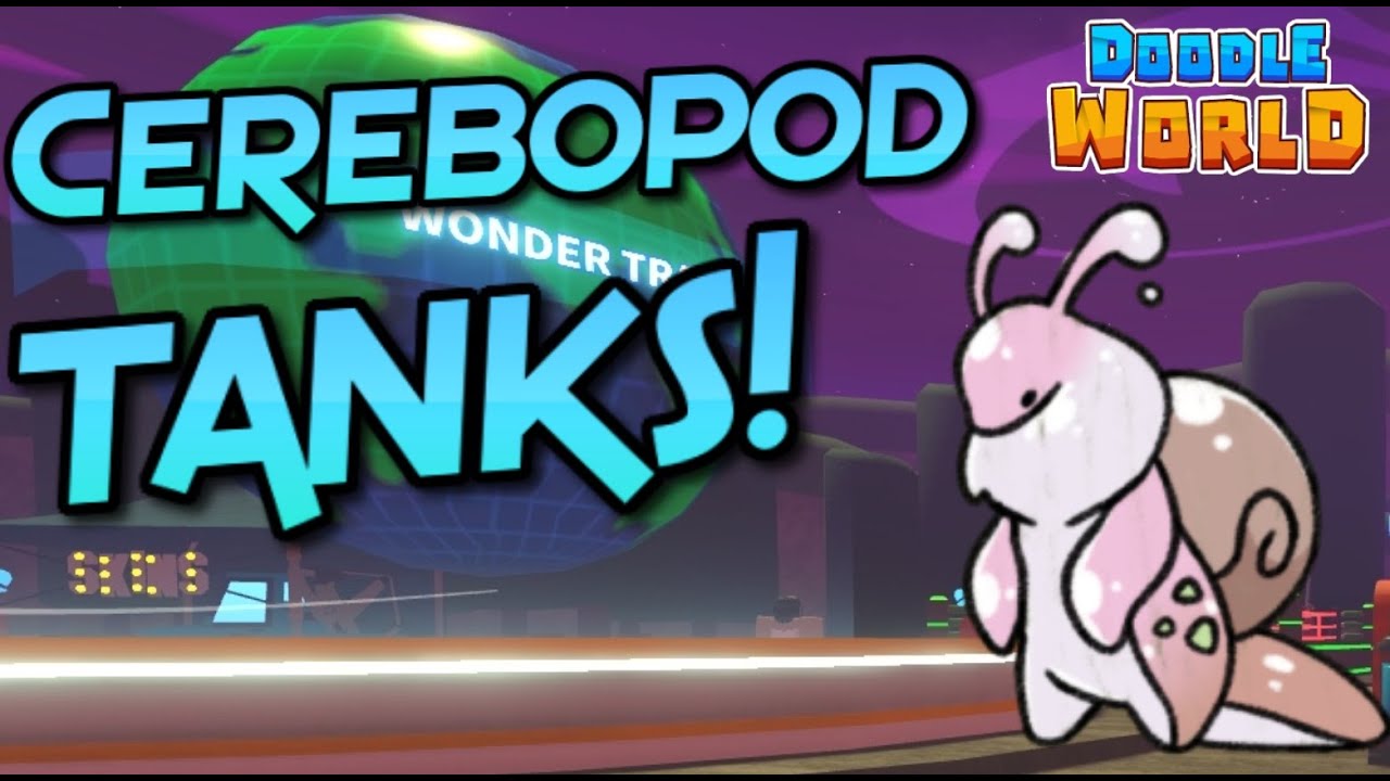 Cerebopod BEST TRAP SETTER! Roblox Doodle World PVP - YouTube