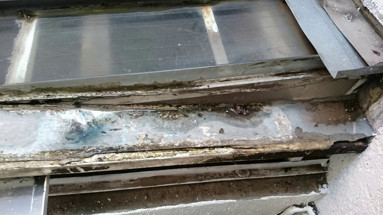 Instalación de flanche en marquesina. - YouTube