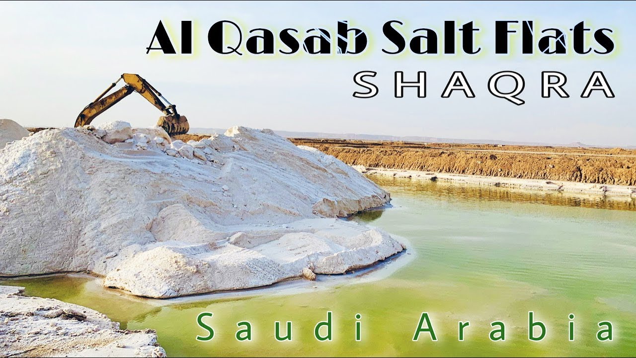 Salt Fields in the Desert | Al Qasab Salt Flats | Shaqra | Saudi Arabia ...
