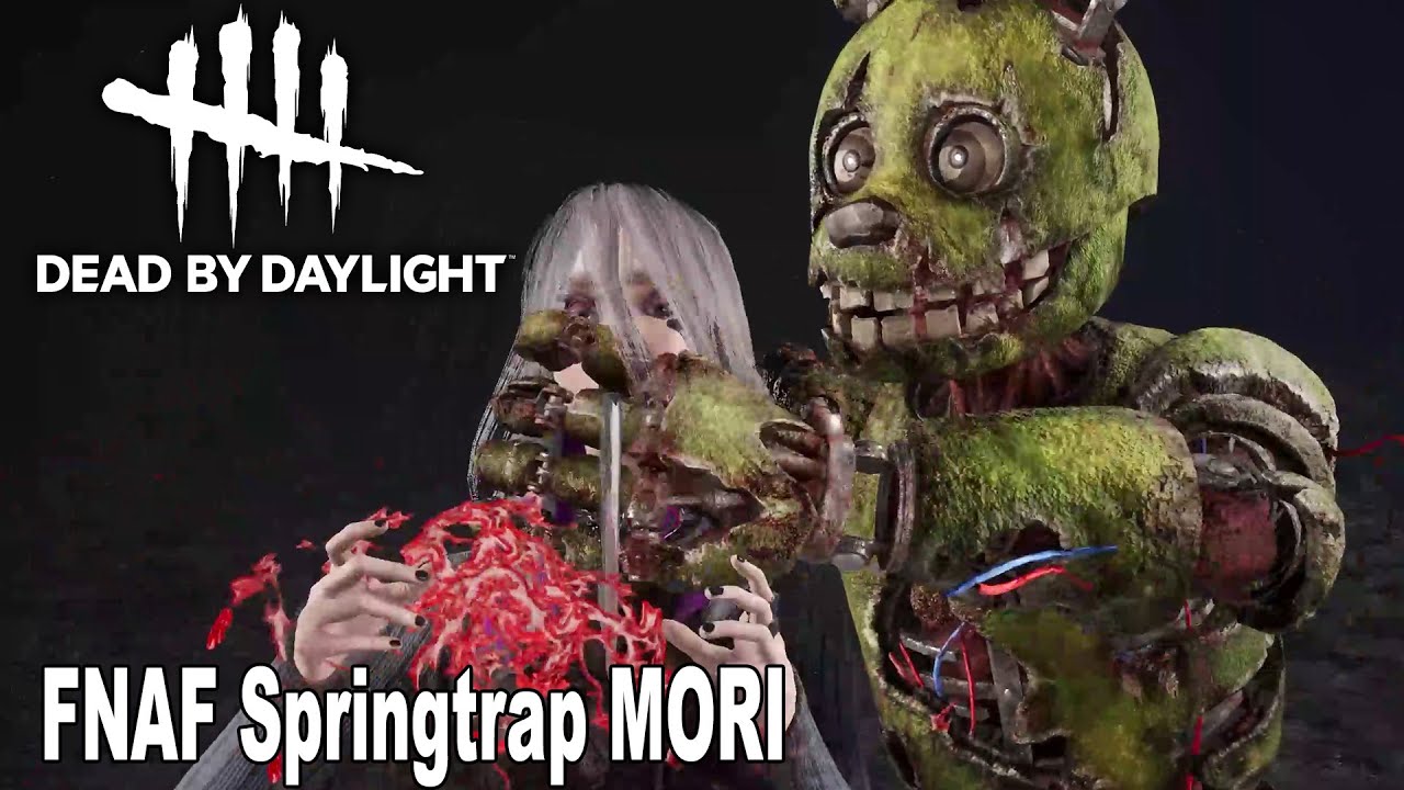 Dead by Daylight Five Nights at Freddy's Springtrap MORI 4K - YouTube