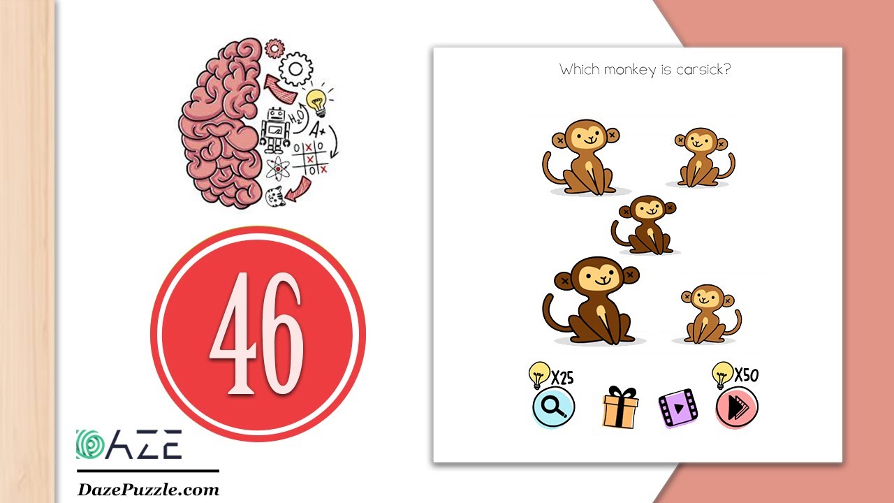 Brain Test Level 46 Answer - YouTube