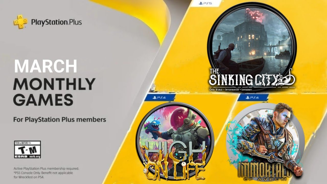 PS PLUS ESSENTIAL APRIL LINEUP 2024 | 1 PS5 and 2 PS4 Games Free this ...