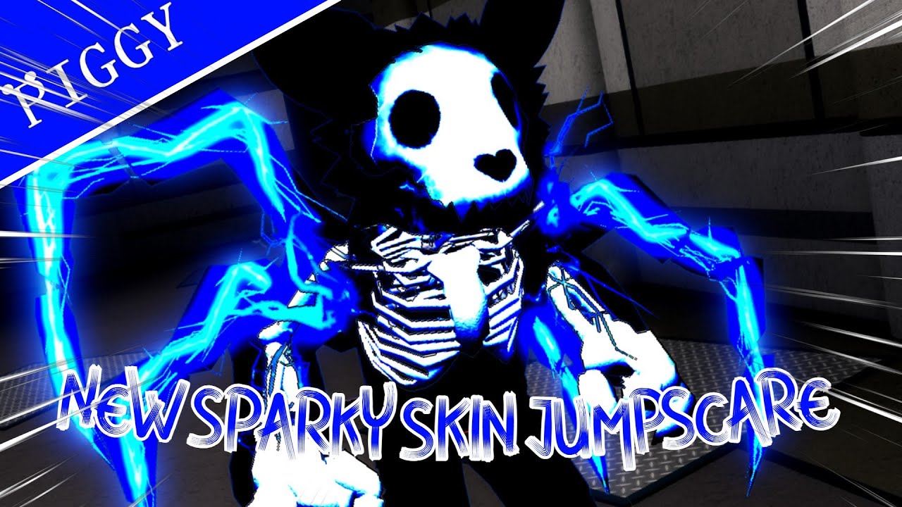 Piggy: New SPARKY SKIN JUMPSCARE - YouTube