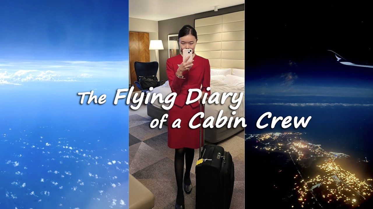 The Flight Schedule of a Cabin Crew | Flying 92 Hours in Jan 2024 ️ ...