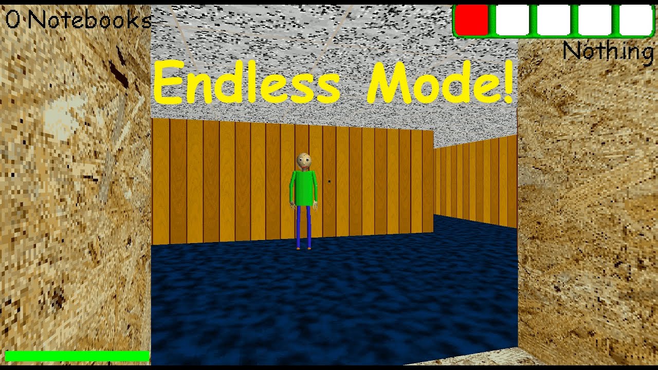 Baldis Basics Plus Endless Mode V0 1 1 Youtube