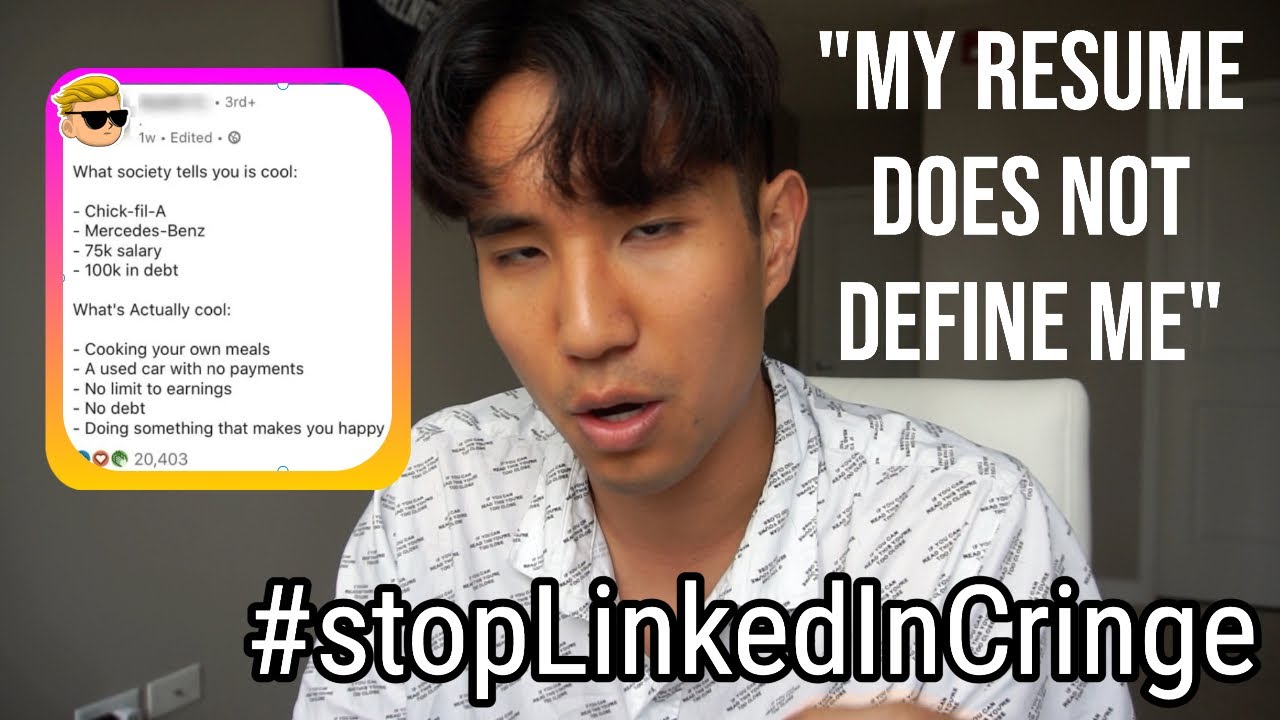 Reacting to Cringey LinkedIn Posts #2 - YouTube