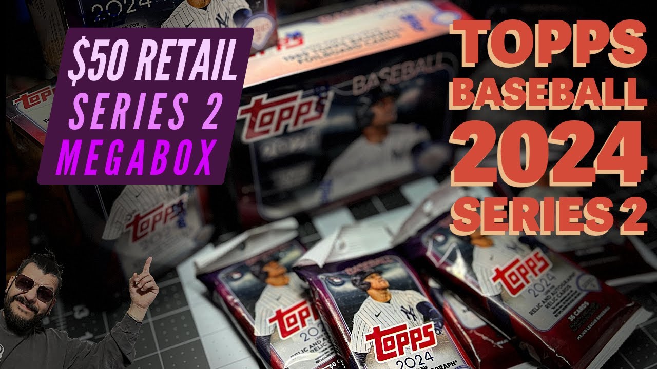 Topps 2024 Series 2 MEGABOX! Jasson exclusive rookie parallel! - YouTube