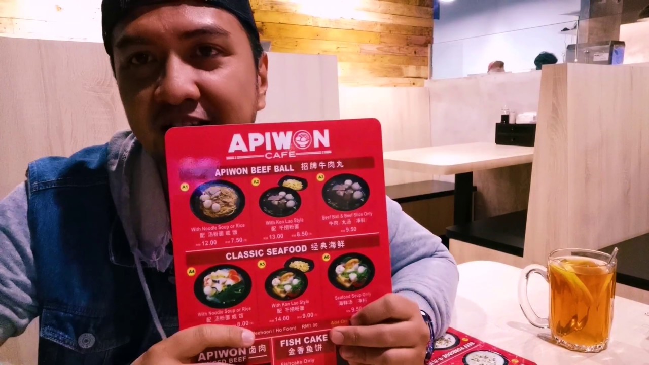 Apiwon Cafe - Centre Point Sabah (from Rojak Man) - YouTube