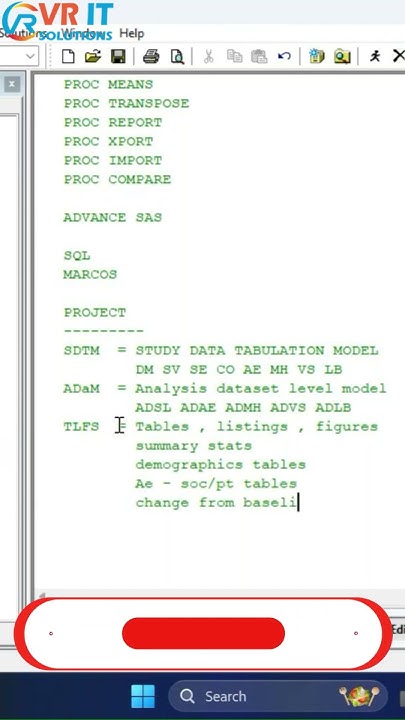 What Are TLFs in Clinical SAS? | Tables, Listings, Figures Explained | VR IT SOLUTIONS - YouTube