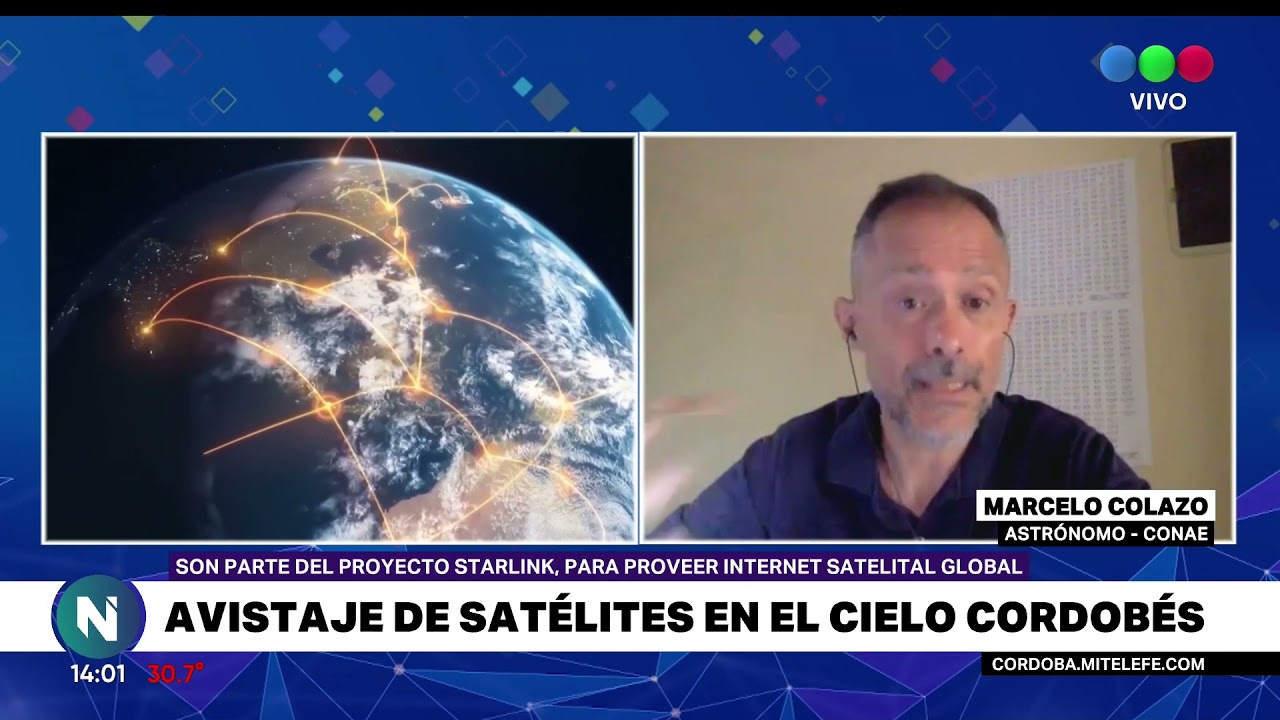 Avistamiento de satélites: qué son las luces alineadas que se vieron en ...