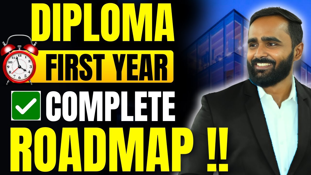 FIRST YEAR DIPLOMA ROADMAP |COMPLETE STRATEGY|PRADEEP GIRI SIR - YouTube