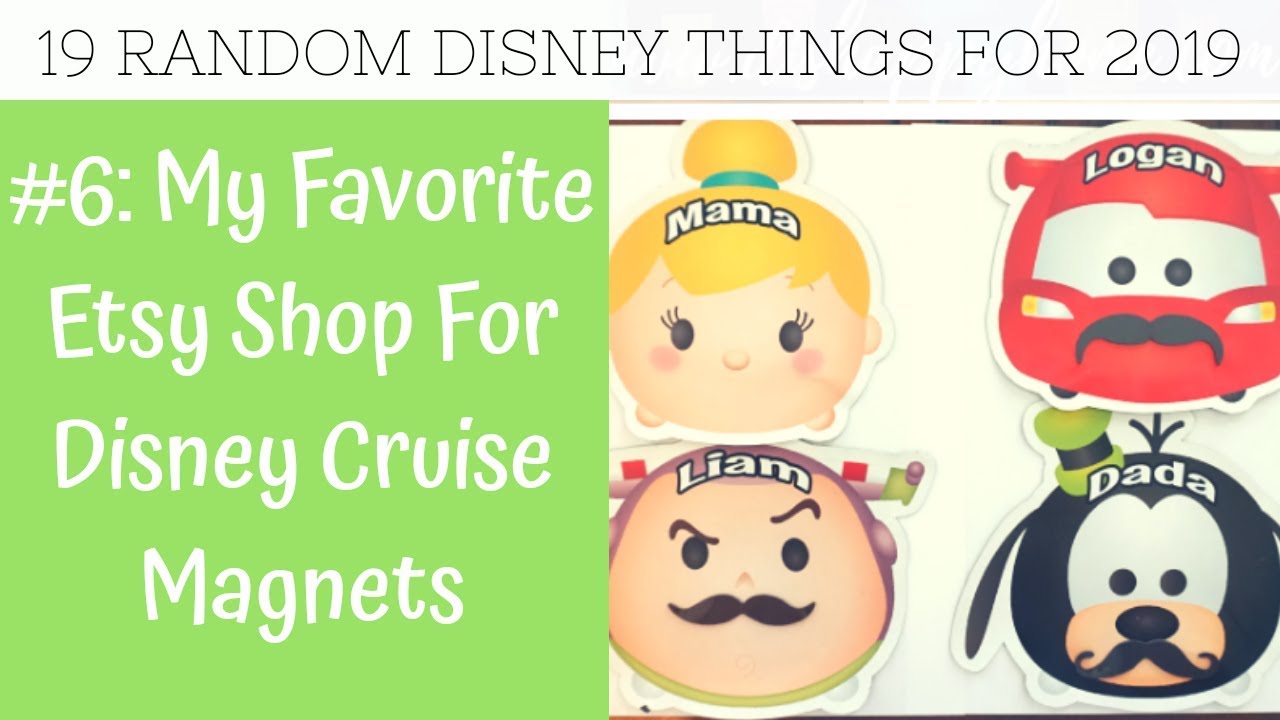 19 Random Disney Things For 2019: My Favorite Etsy Shop - YouTube