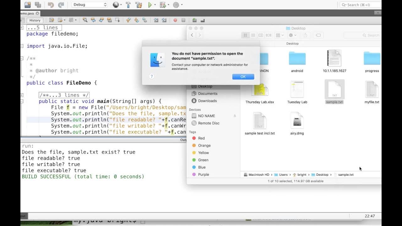 get the details of file using Java - YouTube