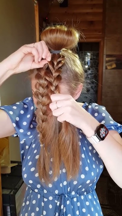 Пучок на средние волосы Как не нужно делать Hairstyle Hair